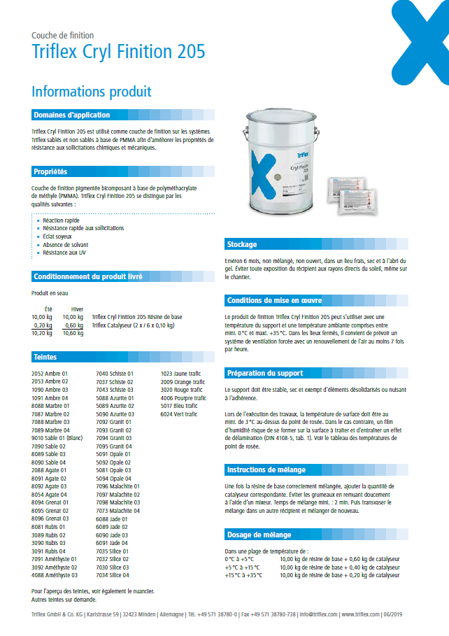 Centre de téléchargements Triflex